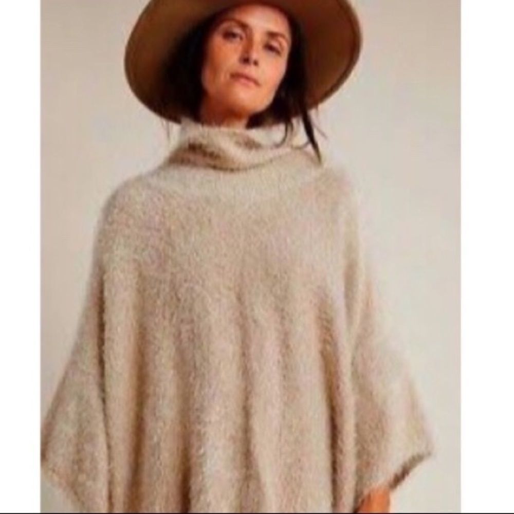 Anthropologieakemi + Kin Lara Eyelashponcho - Gem